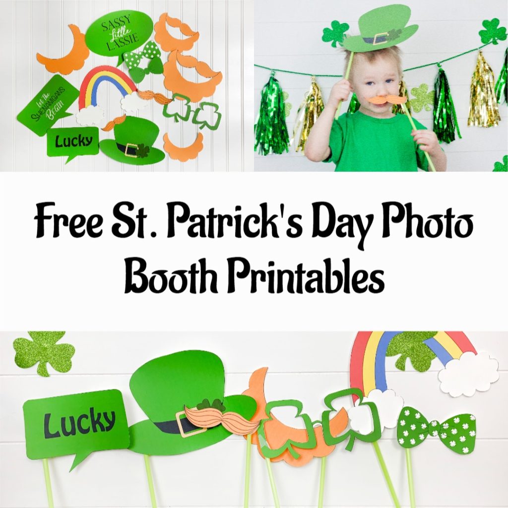 Free St. Patrick's Day Photobooth Printable With Quick and Easy ...