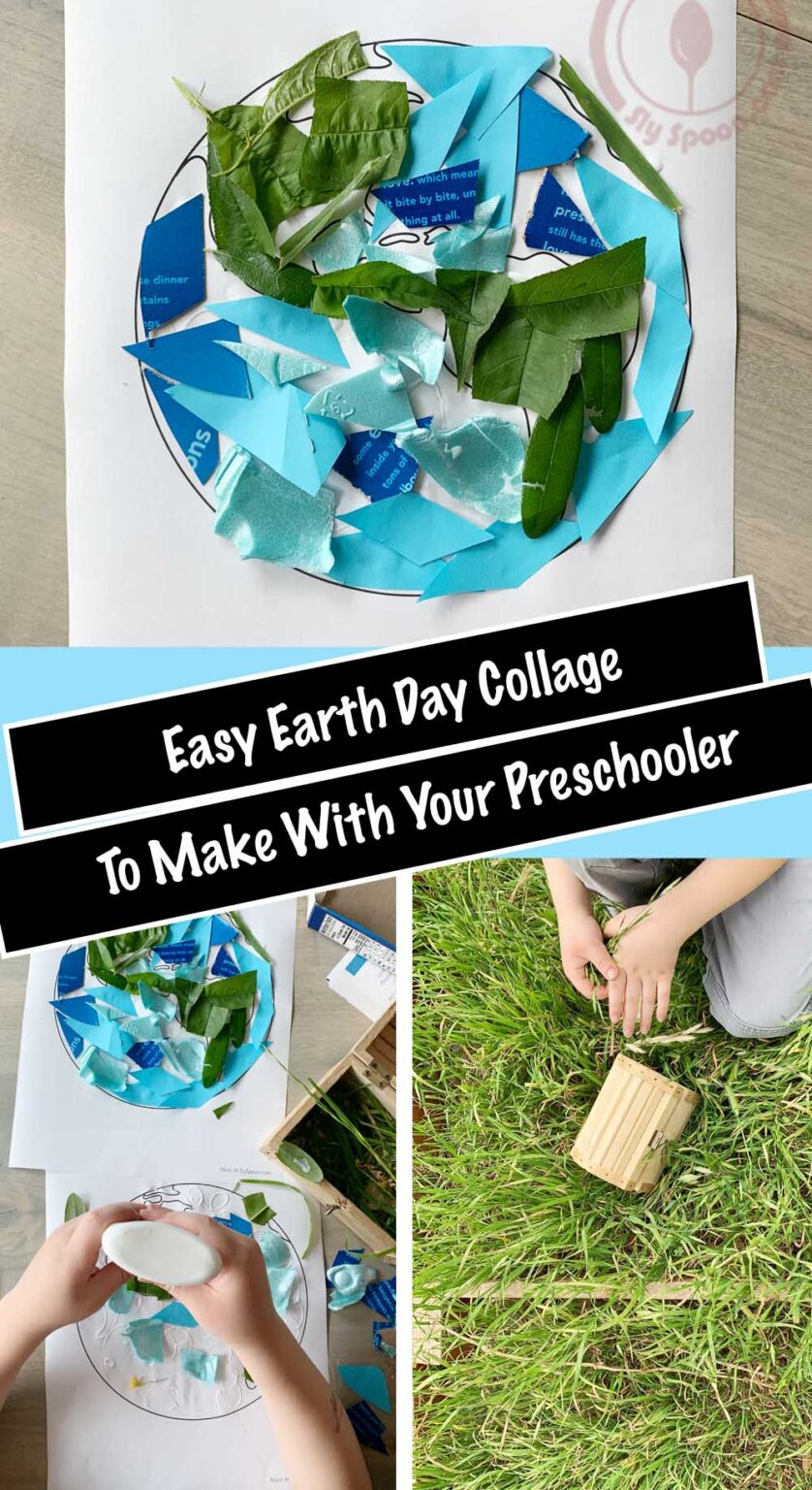 Easy Earth Day Collage Craft Idea for Preschoolers - Sly Spoon