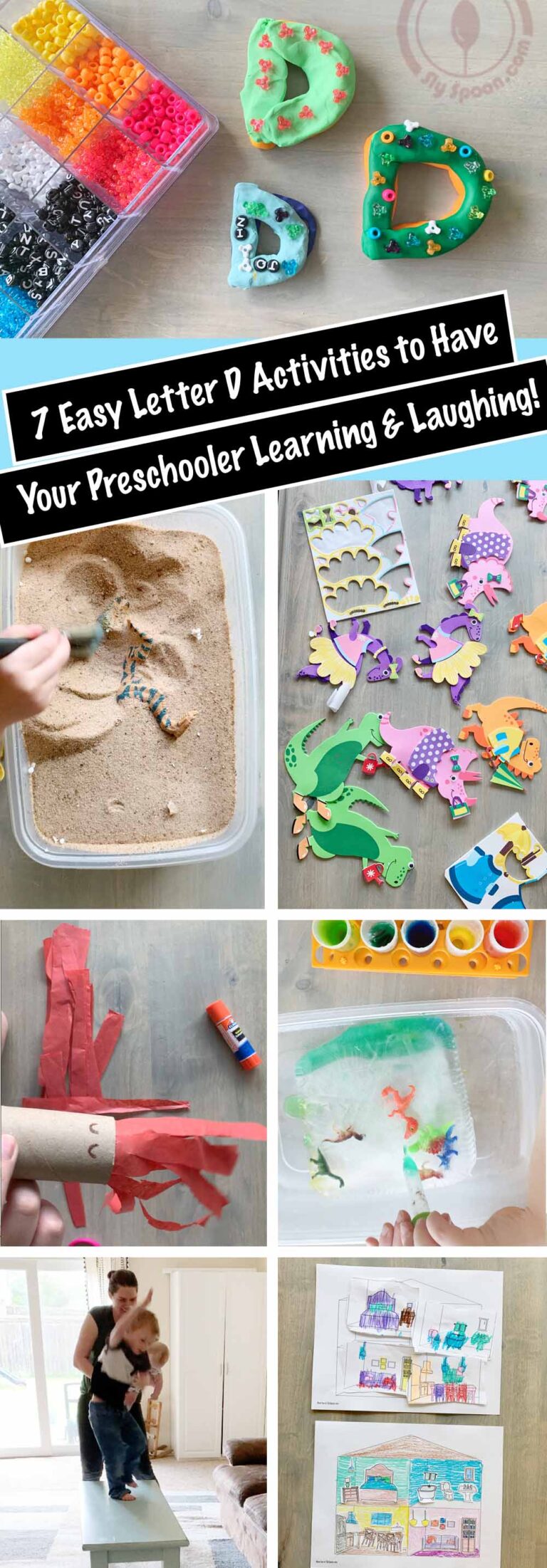 7 Quick and Easy Letter D Activities Your Preschoolers Will Love - Sly ...