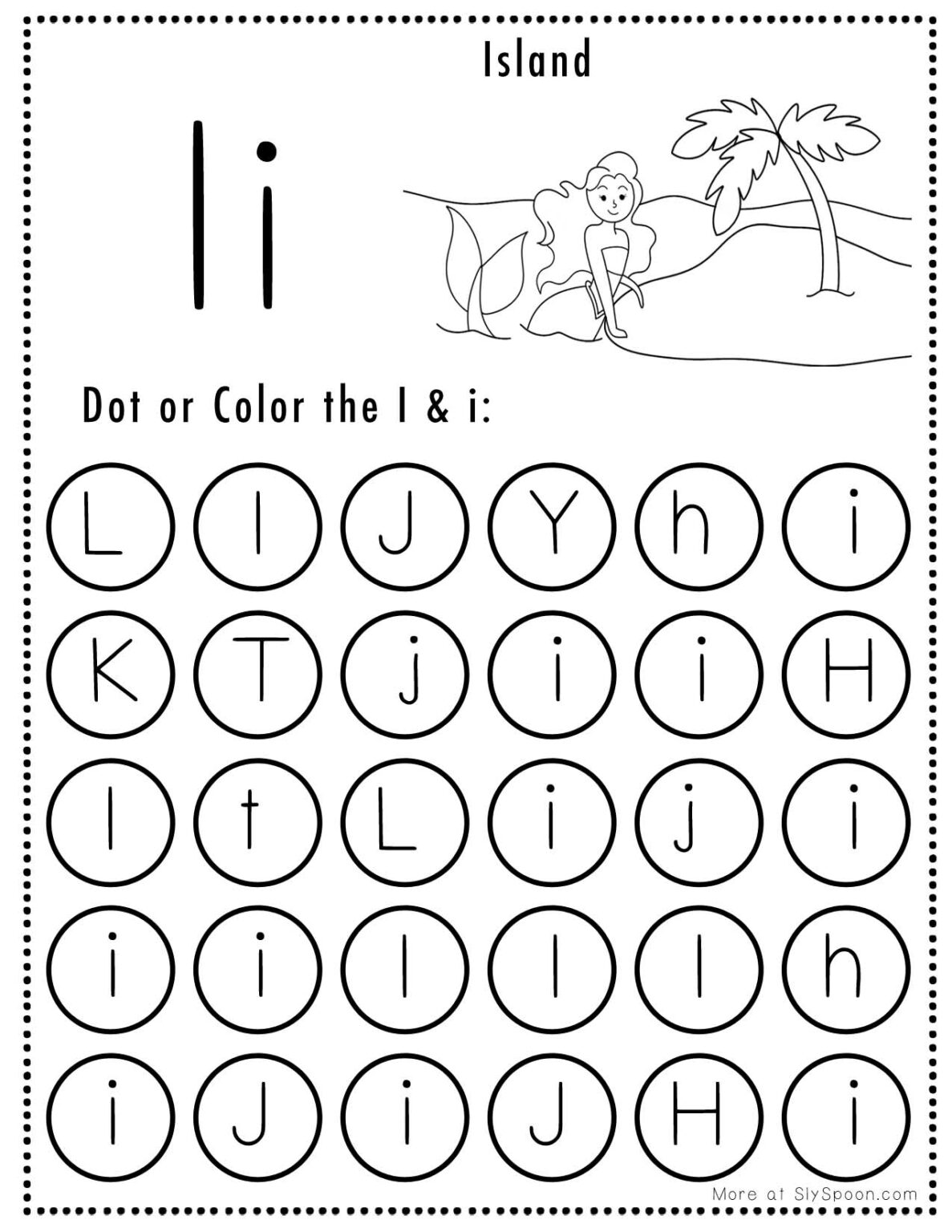 120+ Free Printable Dot Marker ABC Worksheet Pages For Upper and ...