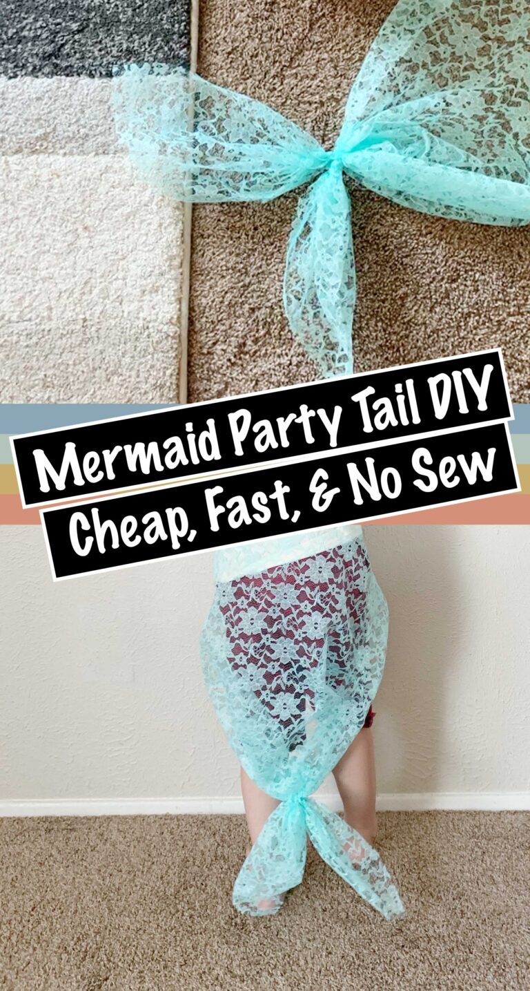 Inexpensive, Adorable Mermaid Party Tails! DIY - Sly Spoon