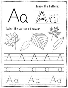 ABC Tracing Worksheets - Sly Spoon