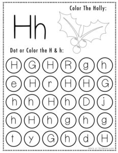120+ Free Printable Dot Marker ABC Worksheet Pages For Upper and ...