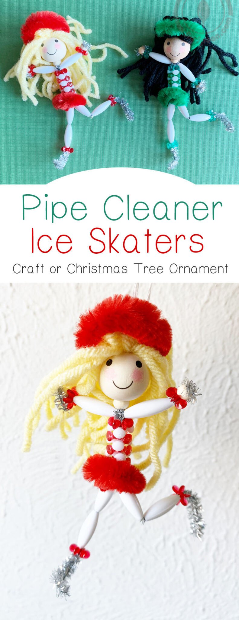 Glide into the Festive Spirit: How to Create Your Own Ice Skater Bead ...