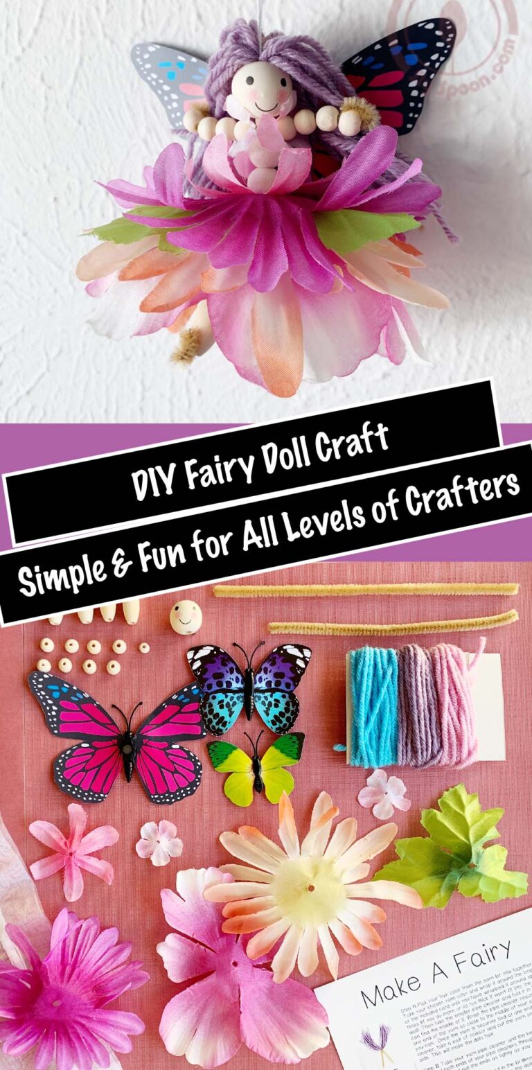 How to Make a DIY Fairy Doll (with Step-by-Step Tutorial + Kit Options ...