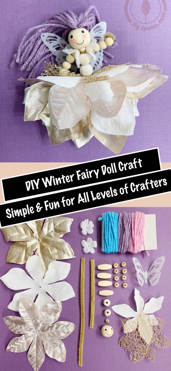 Easy DIY Winter Fairy Craft Activity - Perfect For All Ages - Sly Spoon