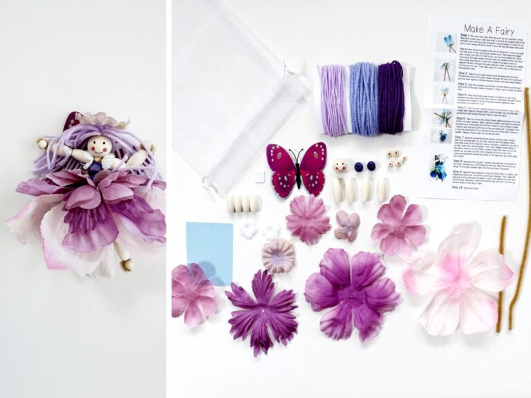 How to Make a DIY Fairy Doll (with Step-by-Step Tutorial + Kit Options ...