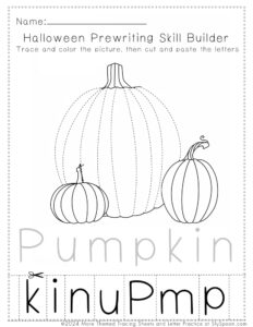Spooktacular Fun with Free Printable Halloween Themed Worksheets to ...