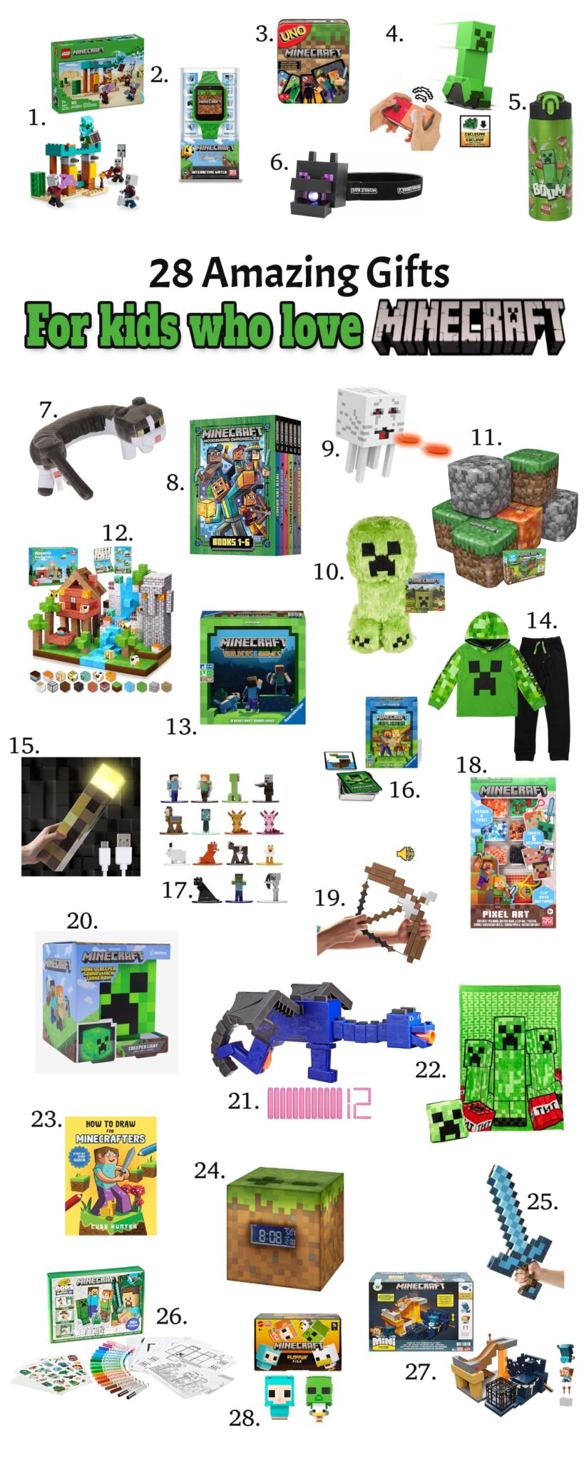 Ultimate Minecraft Gift Guide: 28 Ideas Kids Will Love - Sly Spoon