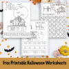 Free Printable Halloween Themed Letter H Dot Marker Activity Worksheets ...