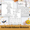 Free Printable Halloween Themed Letter M Dot Marker Activity Worksheets ...