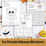 Free Printable Halloween Themed Letter O Tracing Worksheet! - Sly Spoon