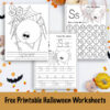 Free Printable Halloween Themed Letter S Tracing Worksheet! - Sly Spoon
