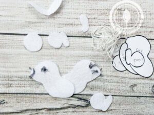 How to Hand Sew a Simple Felt Bunny Rabbit - Free Printable Pattern ...