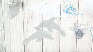 How to Hand Sew a Simple Felt Dolphin Plushie - Free Printable Pattern ...