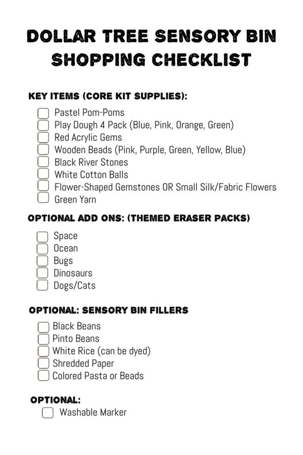 5 Sensory Bins for $10 TOTAL – Free Menus + Activity Cards! - Sly Spoon