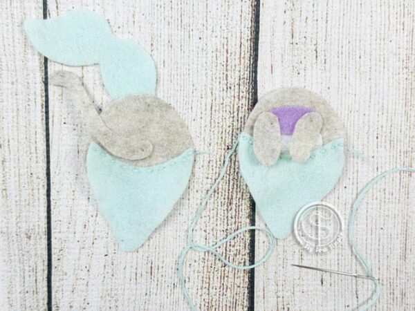 Easy Felt Mer-Cat Plushie Sewing Tutorial for Beginners – Free ...