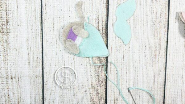 Easy Felt Mer-Cat Plushie Sewing Tutorial for Beginners – Free ...