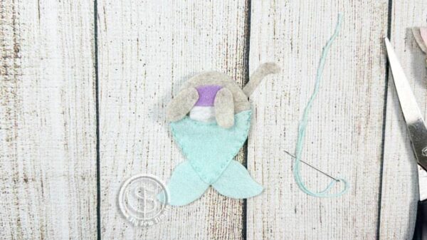 Easy Felt Mer-Cat Plushie Sewing Tutorial for Beginners – Free ...