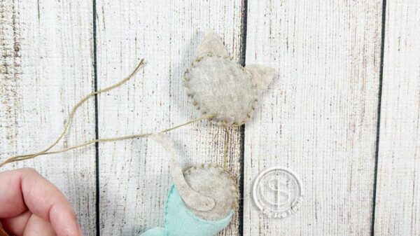 Easy Felt Mer-Cat Plushie Sewing Tutorial for Beginners – Free ...