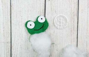 Easy Felt Frog Plushie Sewing Tutorial for Beginners – Free Printable ...