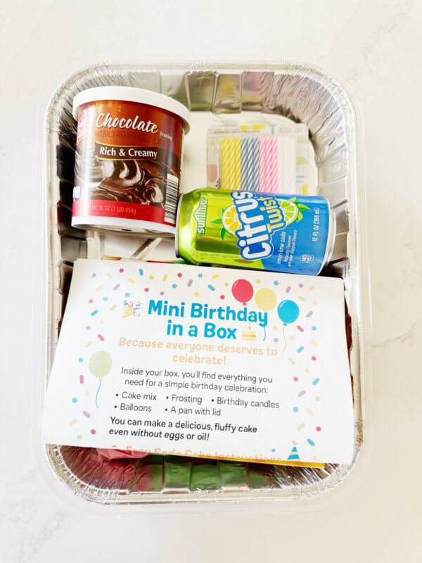 Birthday in A Box Free Printable 🎂 Mini “Birthday in a Box” Kits - A ...