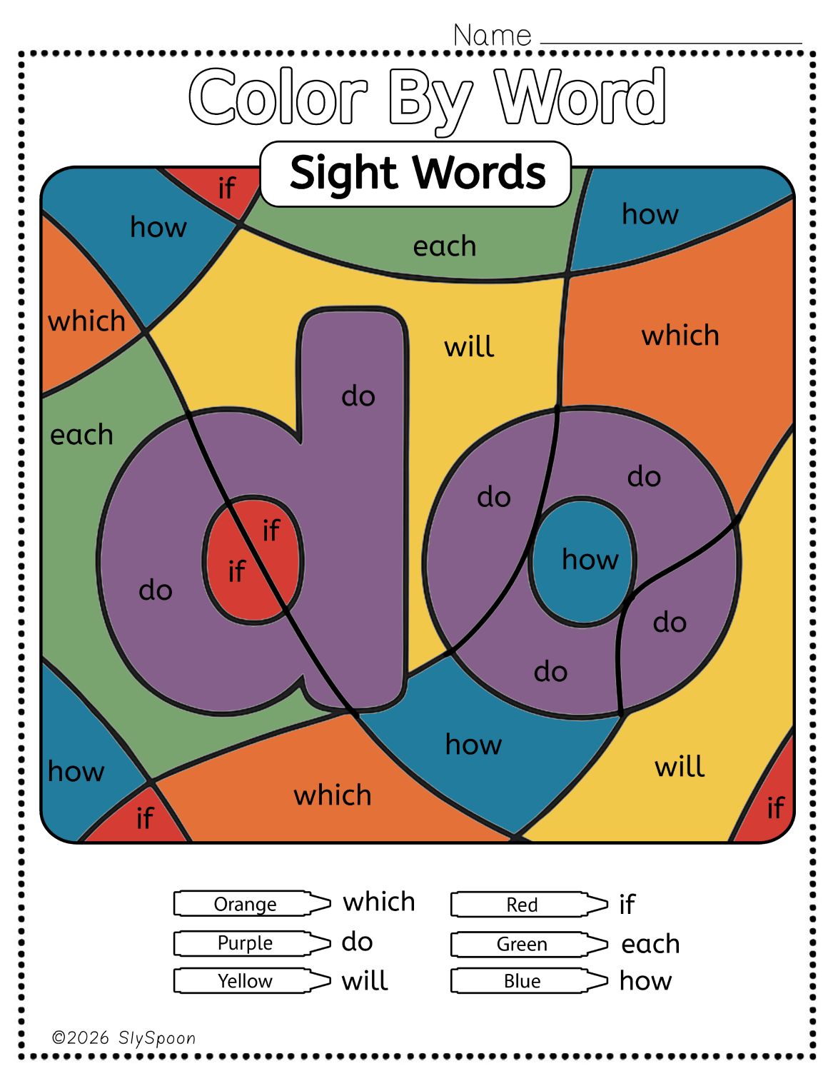 Free Printable “Do” Sight Word Worksheets for Kindergarten & First ...