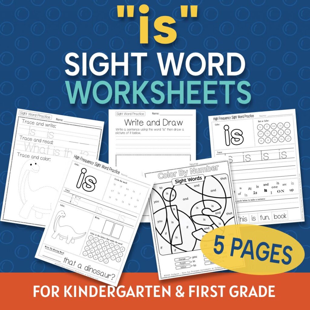 Sight Word Activity Pack – Volume 1 & 2 Mega Bundle (A, The, Of, And ...