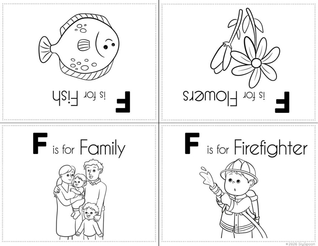 Alphabet Mini Books A–Z | Printable Foldable Letter Books for Preschool ...