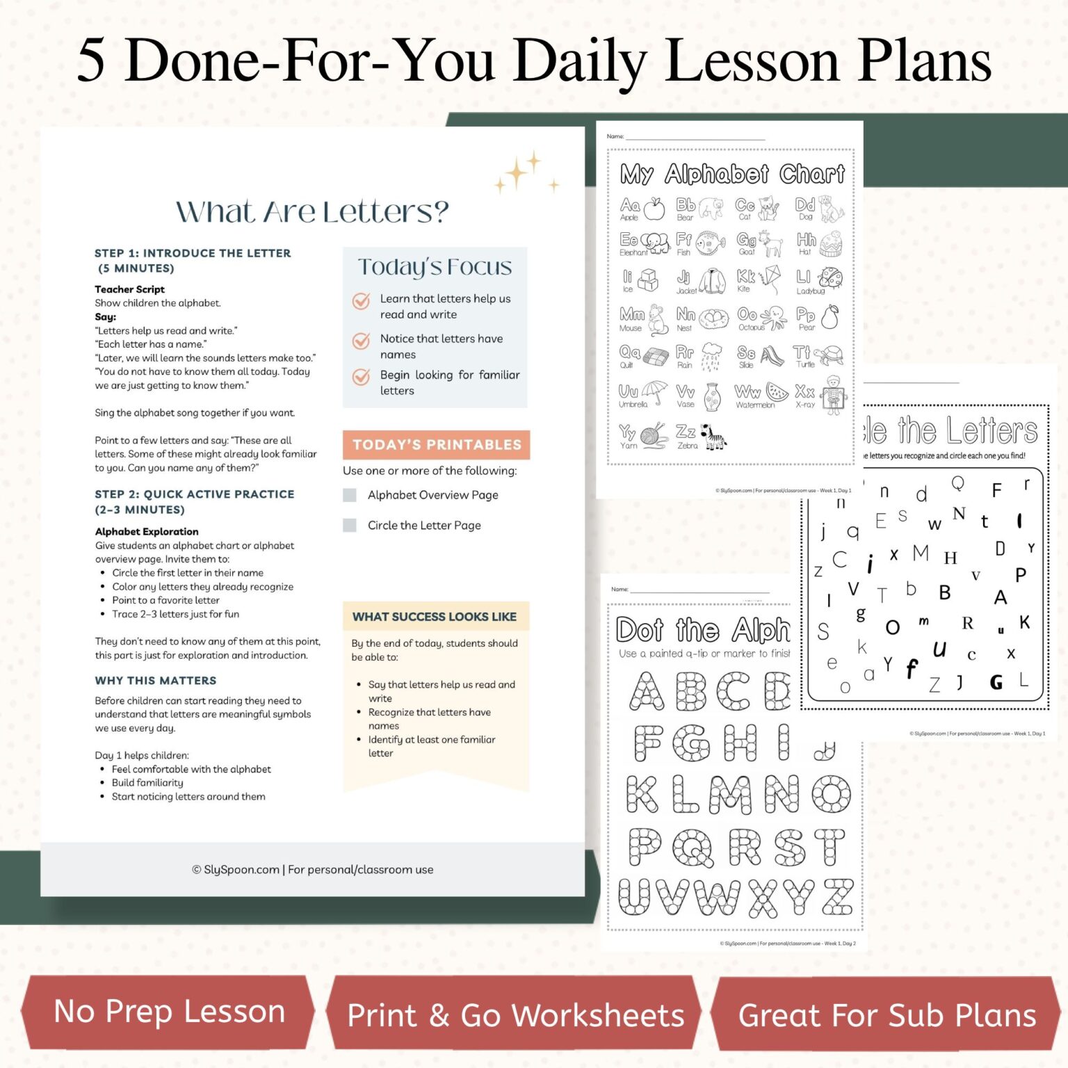 Complete Kindergarten Literacy Curriculum | Full A–Z Program (26 ...